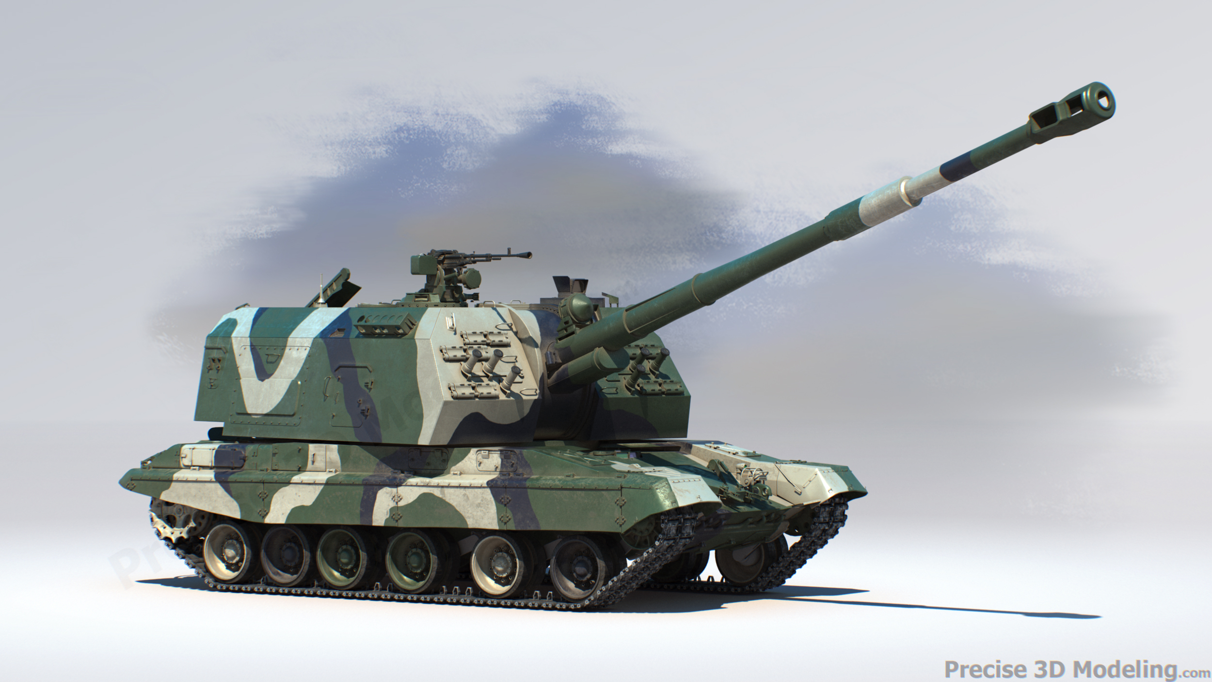 2S19M1 155 Msta S Is A Self propelled 155 Mm Howitzer Designed By Russia 2s19m1-155-msta-s-is-a-self-propelled-155-mm-howitzer-designed-by-russia