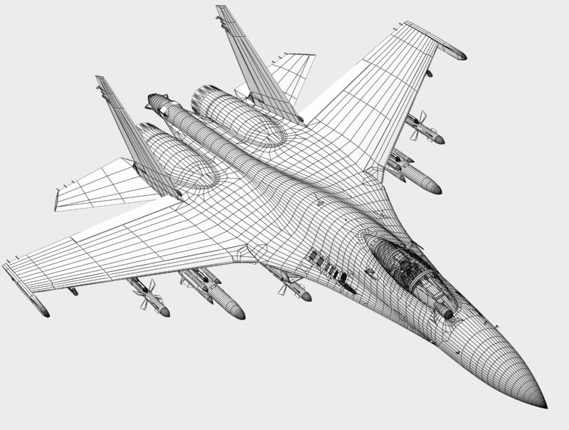 Su-35 multi-role fighter
