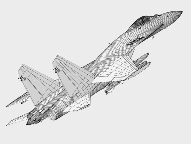 Su-35 multi-role fighter