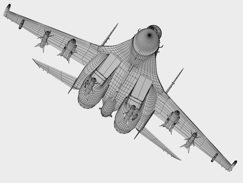 Su-35 multi-role fighter